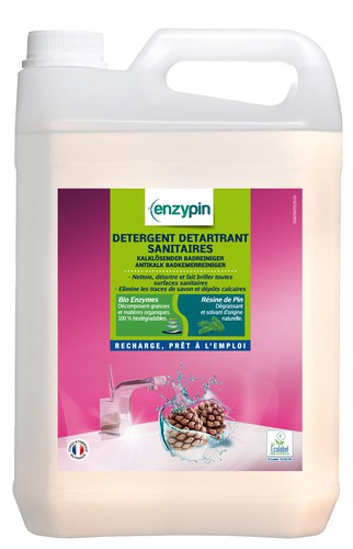 Détergent détartrant sanitaires ENZYPIN - LE VRAI Professionnel - 5L ...